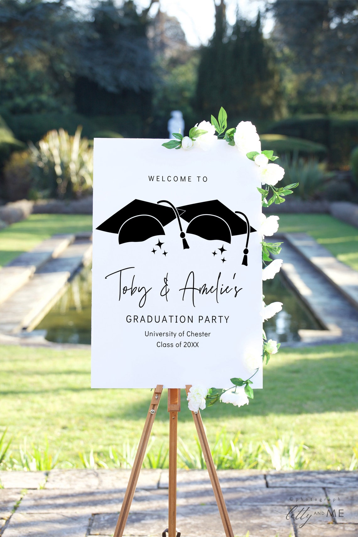 Graduates Welcome Party Sign, Graduation Party Welcome Template ...