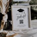QR Code Graduation Photo Sign, Snap the Graduate Photo Guest Book Sign ...