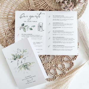 Wedding Table Talk, Wedding Table Ice Breaker, Our Guests on Your Table ...