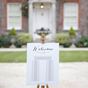 Small Table Plan, Horseshoe Seating Plan Template, Table Plan Printable ...