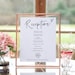 Reception Signs and Cards, Wedding Reception Signs, in 10 Sizes ...