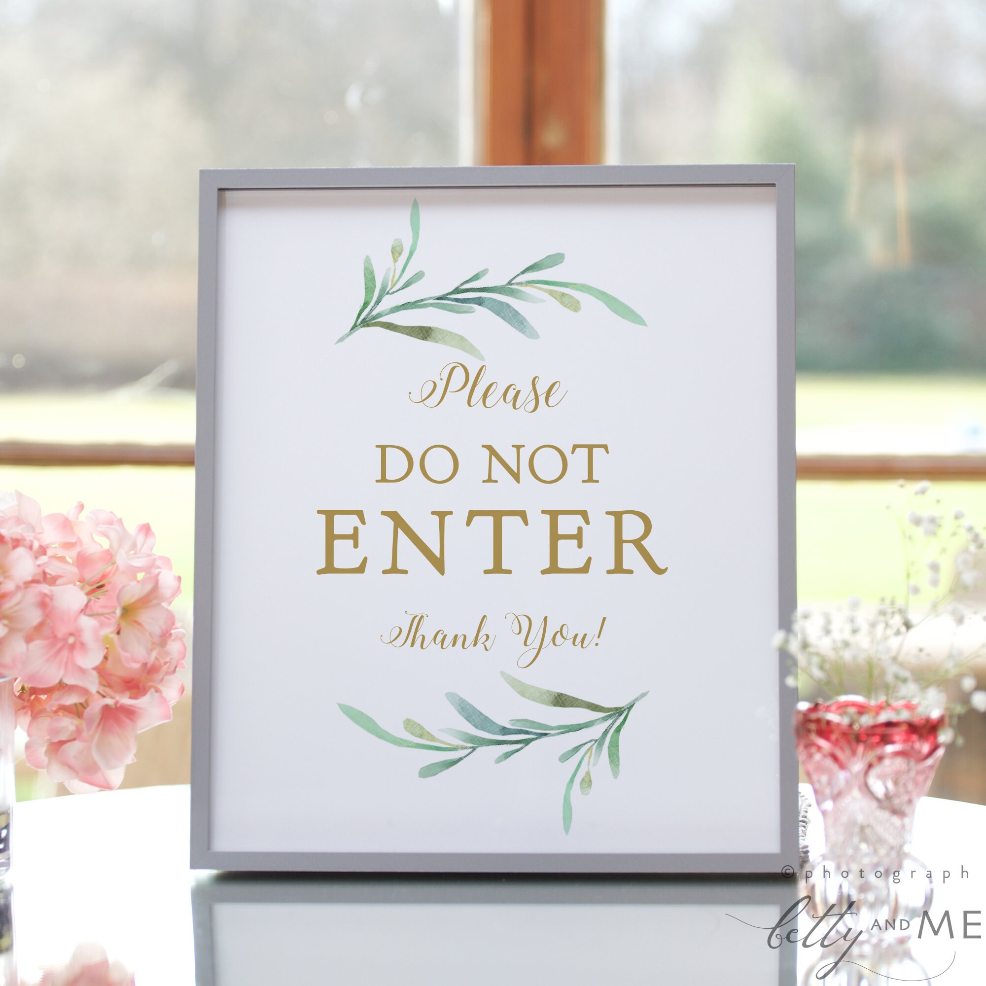 Please Do Not Enter Sign Printable No Entry Sign in | Etsy UK