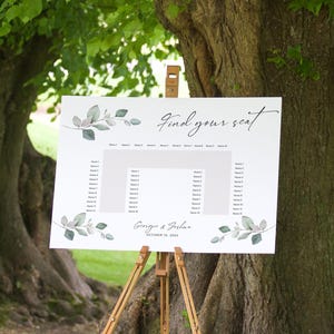 U Shaped Seating, Horseshoe Seating Plan, Landscape Table Seating Plan ...
