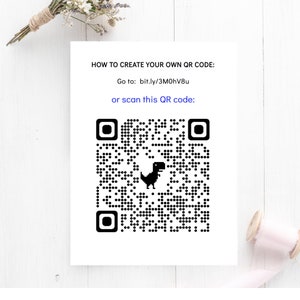QR Code Rsvp Card, Wedding Rsvp QR Code, Scan to Rsvp Online, Front and ...