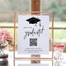 Snap the Graduate, Photo QR Code Graduation Party, Printable Photo Sign ...