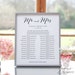 Horseshoe Seating Plan Template, 2 Long Tables and One Top Table, Table ...