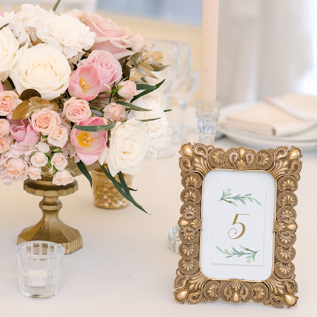 Small Table Numbers 2x3 Inch Very Small Table Number - Etsy