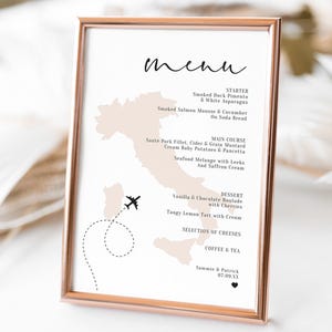 Destination - Menus for Italy Wedding, Wedding Menu for Italian Wedding ...