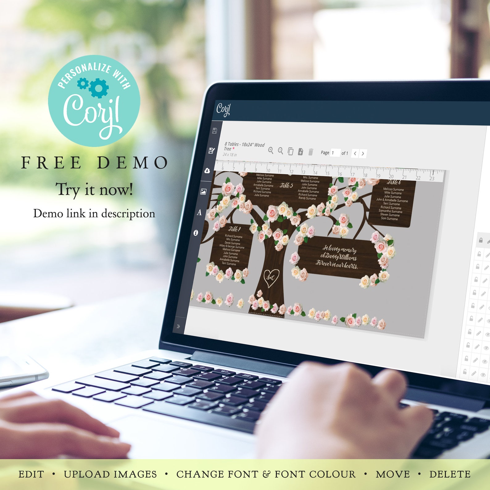 Wedding Tree Table Plan DIY Printable Tree Seating Plan | Etsy