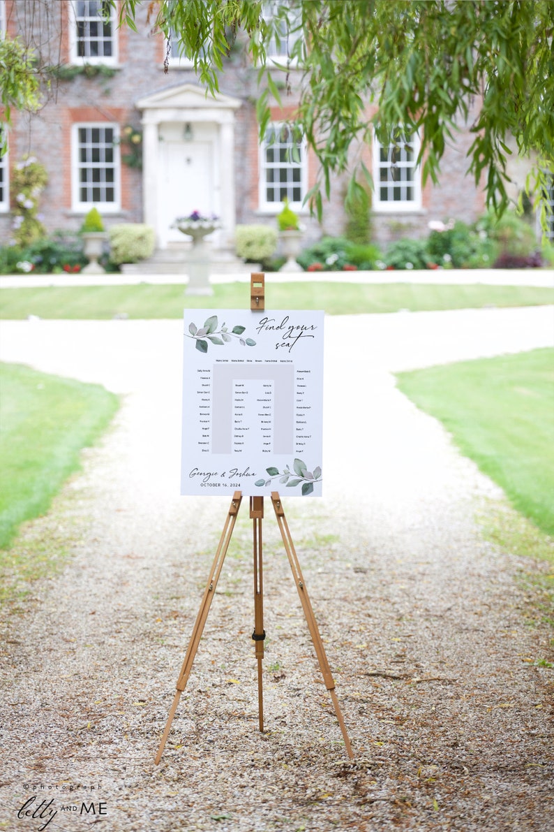 Long Table Seating Plan, U Shaped Table Seating, Banquet, Printable ...