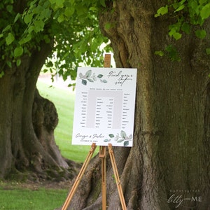 Long Table Seating Plan, U Shaped Table Seating, Banquet, Printable ...