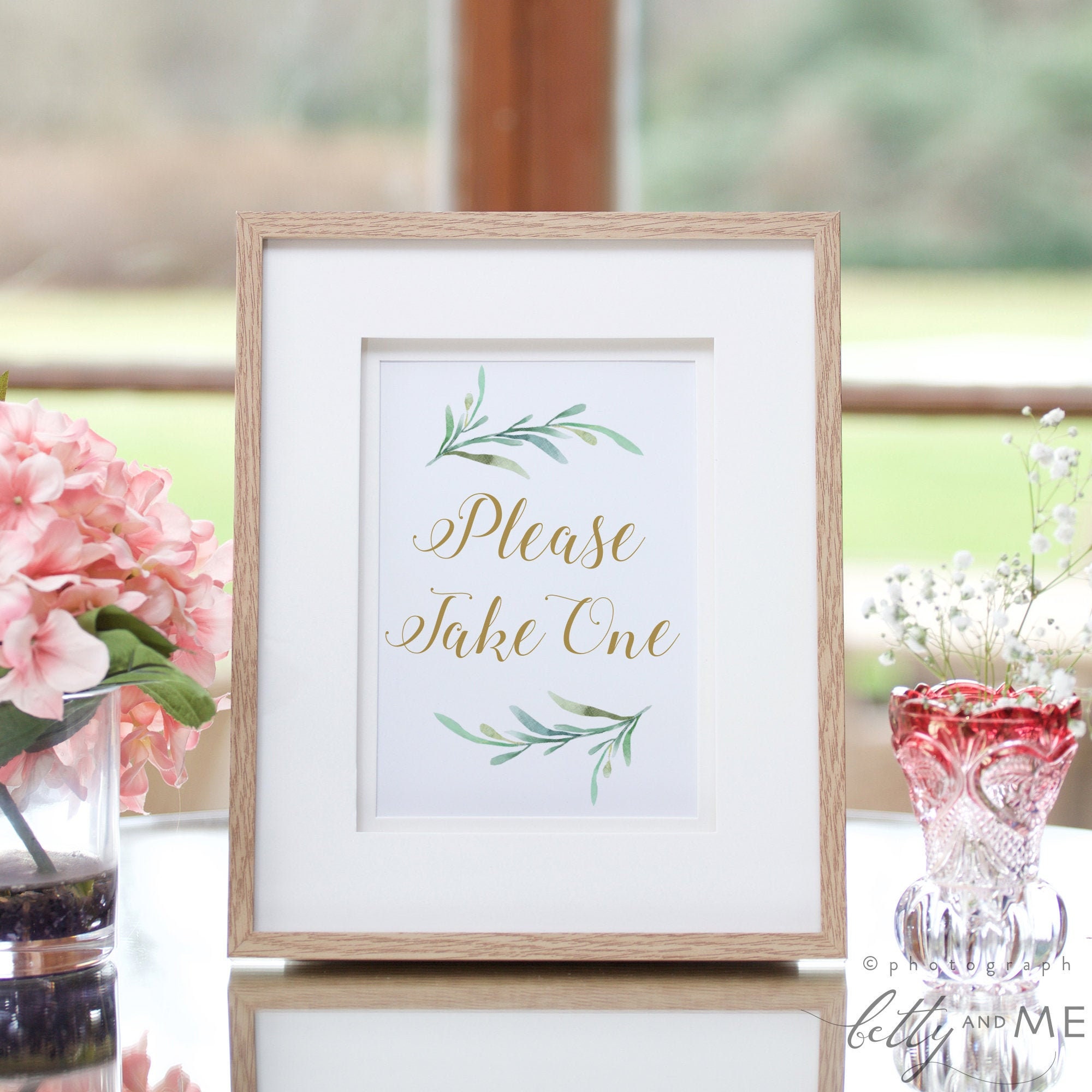 Please Take One Sign Printable Favour Please Take One Sign. - Etsy UK