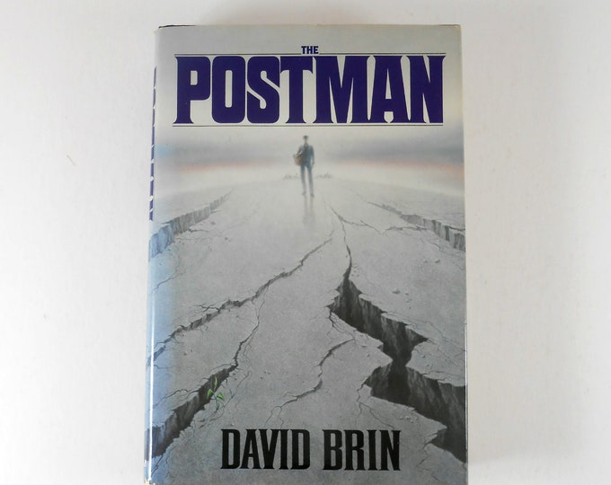 The Postman by David Brin 1986 Bantam Books MM Paperback Classic ...