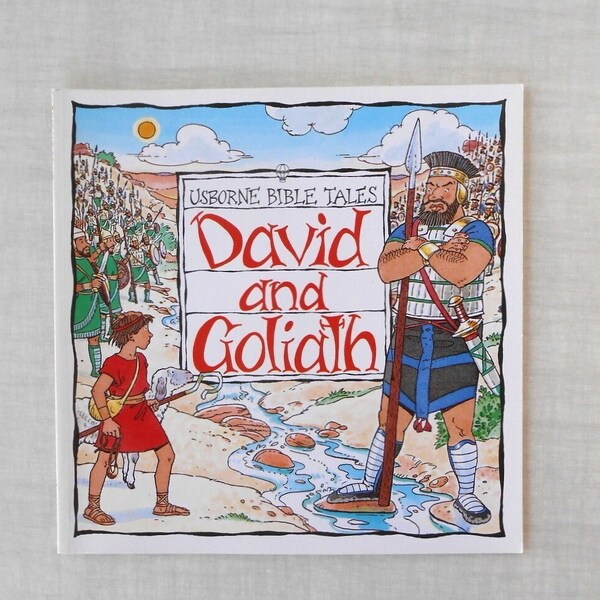 David and Goliath - Etsy
