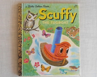 Scuffy the Tugboat - Etsy
