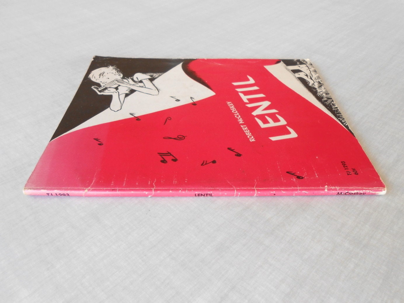 Lentil Book, Robert Mccloskey, 1970s Paperback, Kids Vintage Books ...