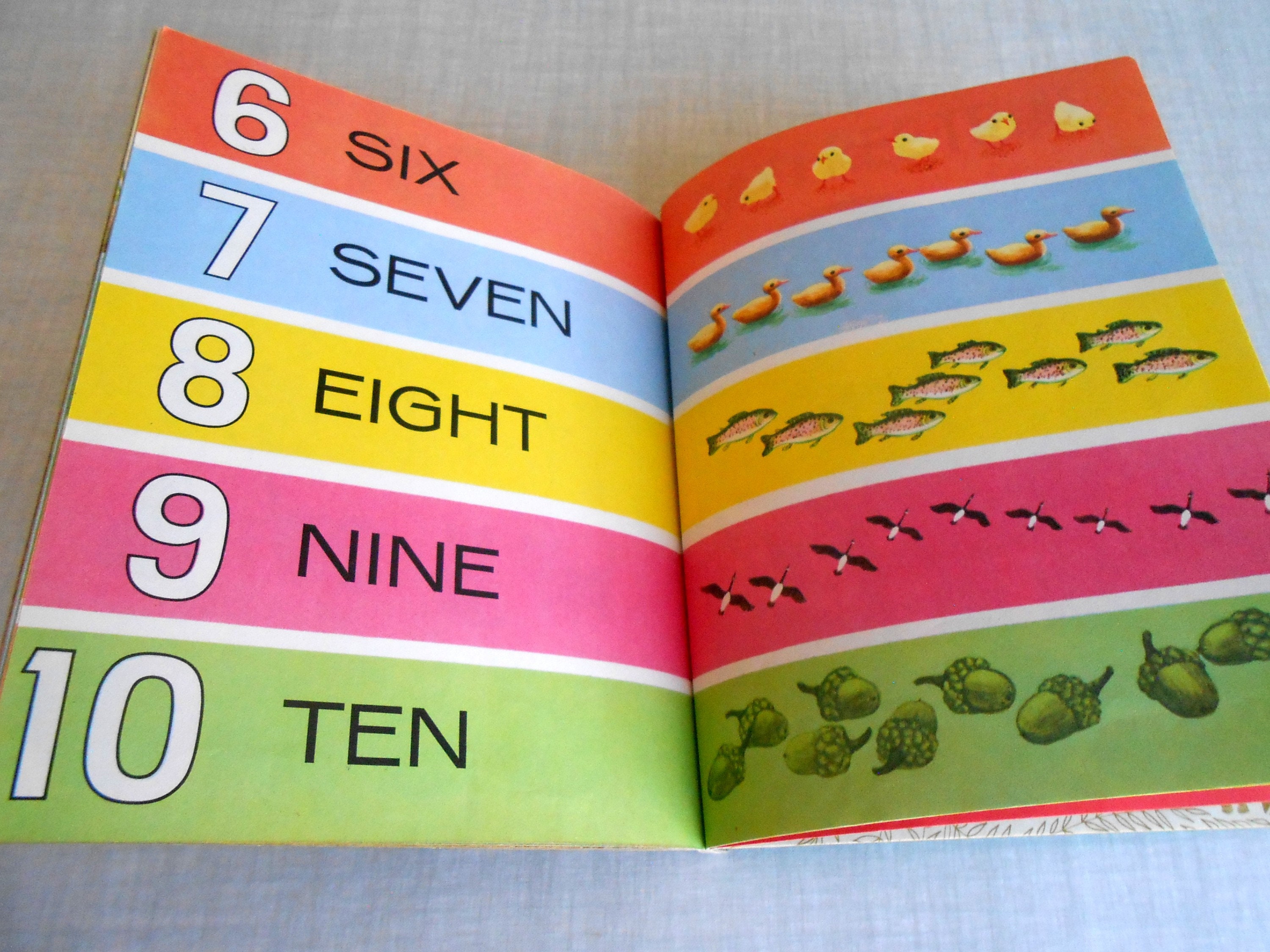 Little Golden Book My First Counting Book Vintage Kids Book - Etsy