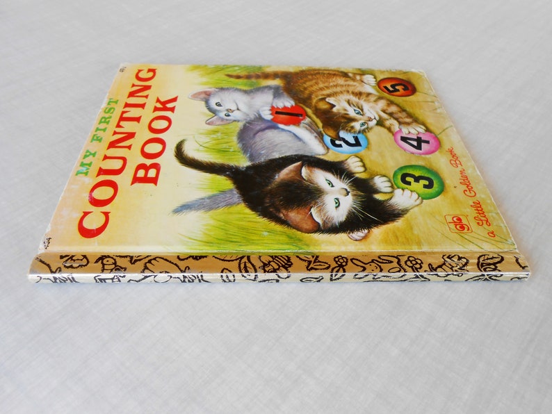 Little Golden Book My First Counting Book Vintage Kids Book - Etsy
