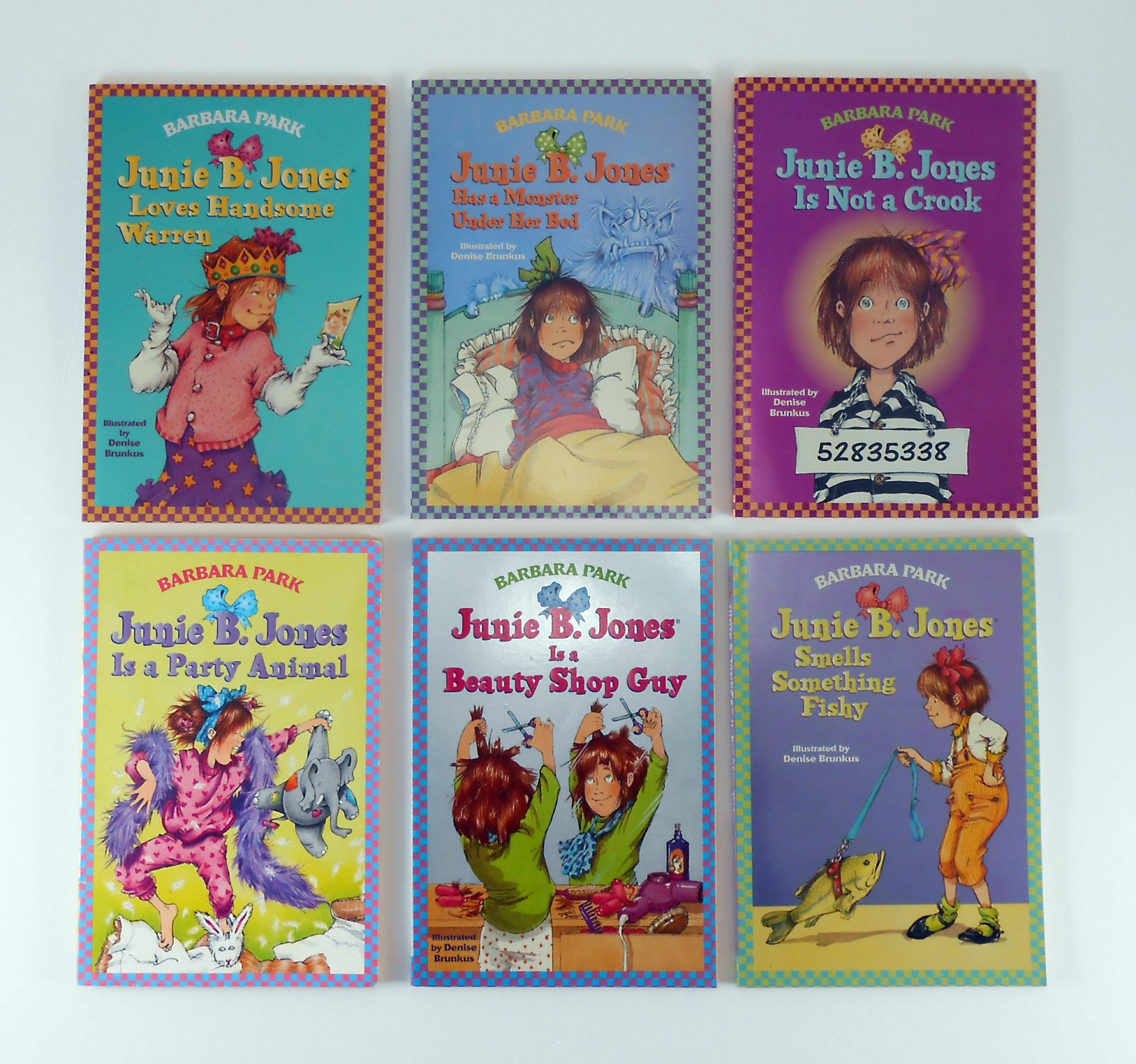 Junie B Jones, 20 Books Set, Kids Book Series, 1 20, Barbara Park, Early Reader Books, Gift for ...