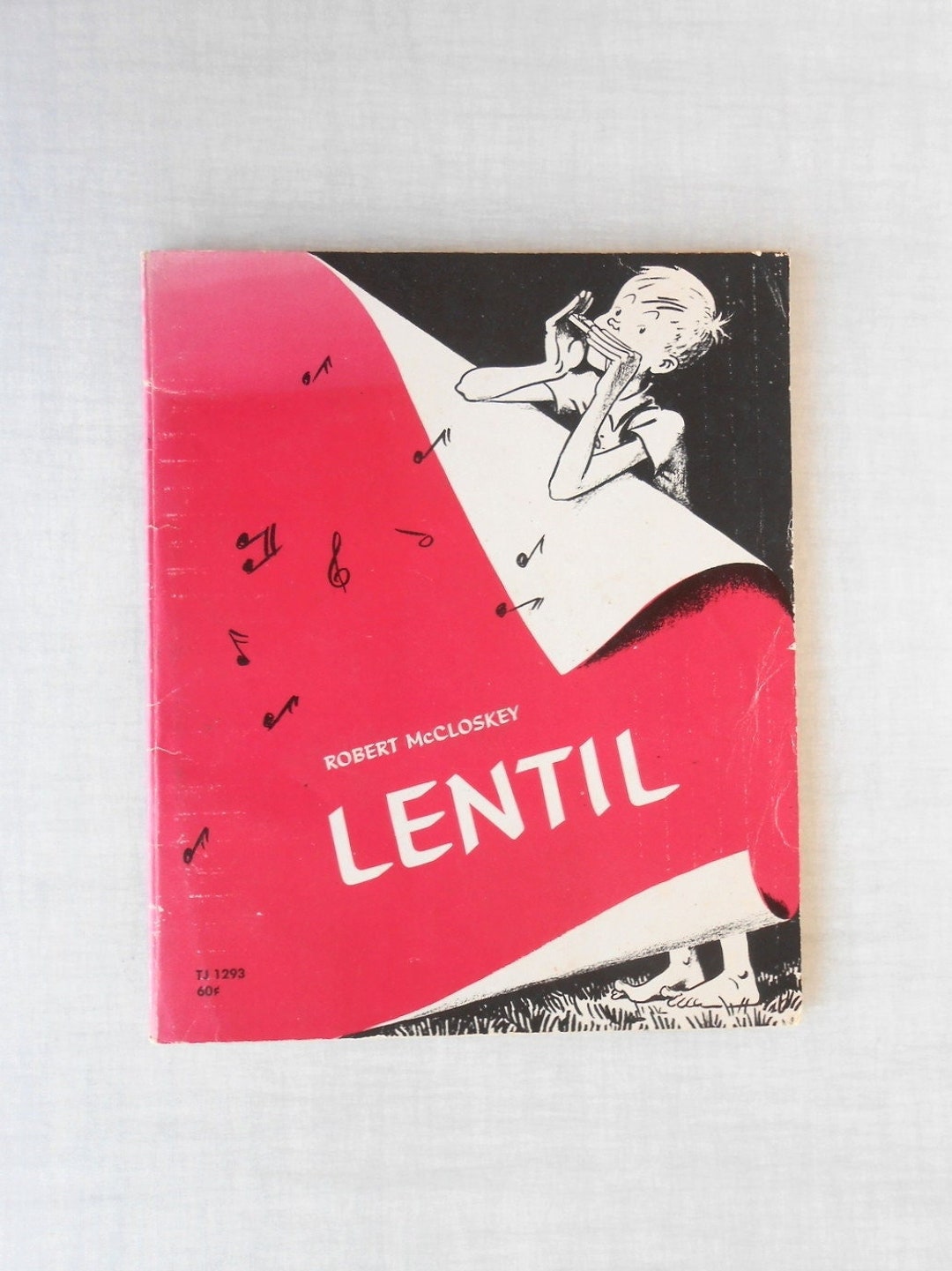 Lentil Book, Robert Mccloskey, 1970s Paperback, Kids Vintage Books ...