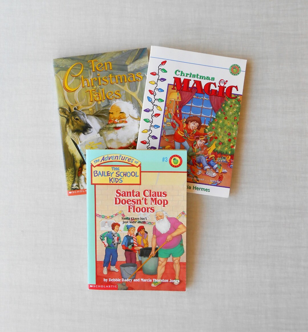 Ten Christmas Tales, Santa Claus Doesn't Mop Floors, Christmas Magic ...