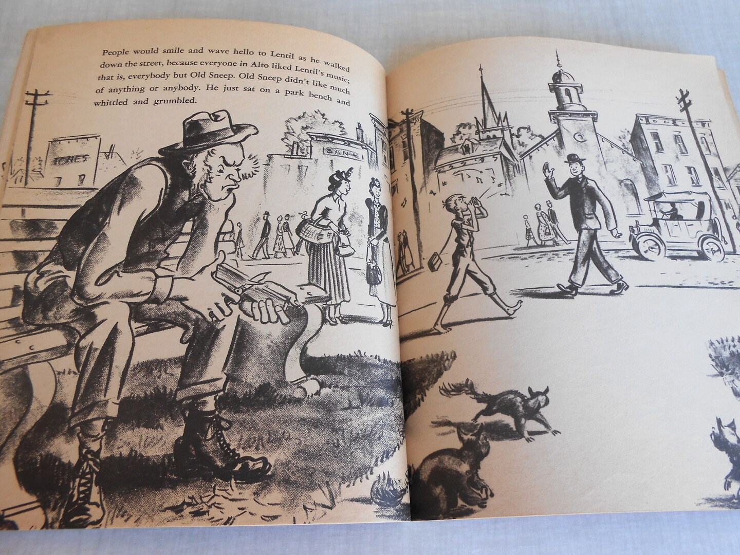 Lentil by Robert Mccloskey: Vintage Children's Book, 1970s Paperback - Etsy