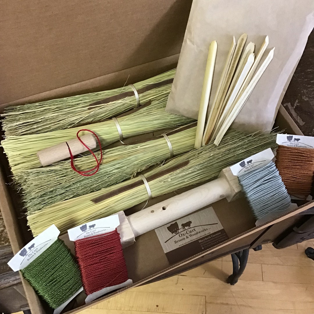 Broomcorn Whisk Broom Kit - Etsy