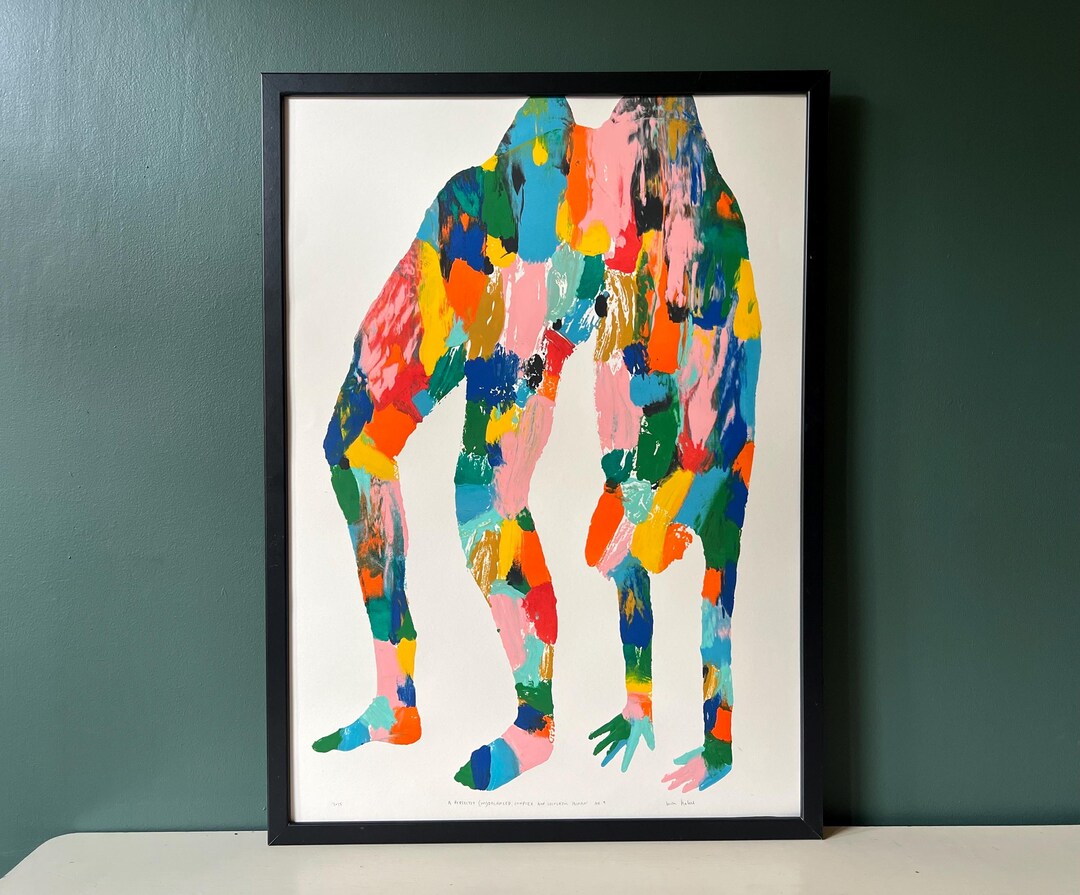 A Perfectly (im)balanced, Complex and Colourful Human No.9 - Original ...