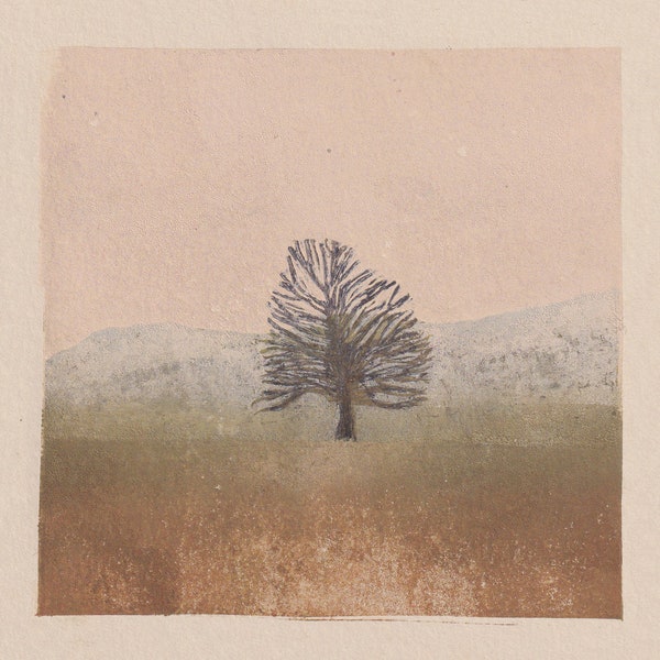 Block Print Tree - Etsy