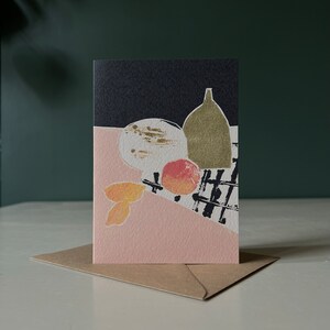 Still Life With a Matisse Melon - Greeting Card - Art Card - Still Life ...