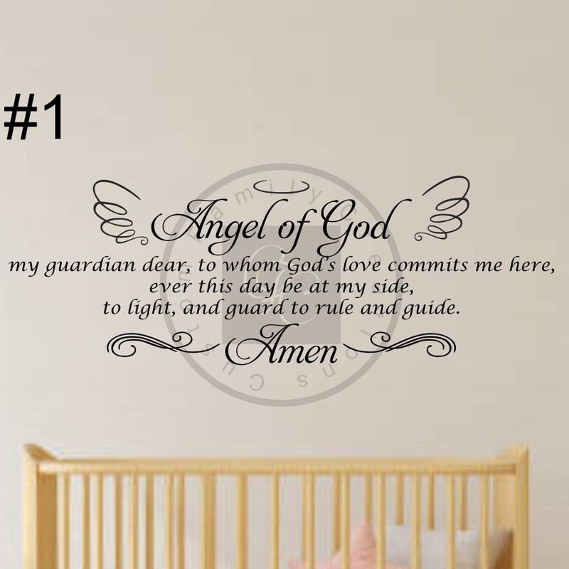 Angel Wall Decal - Etsy