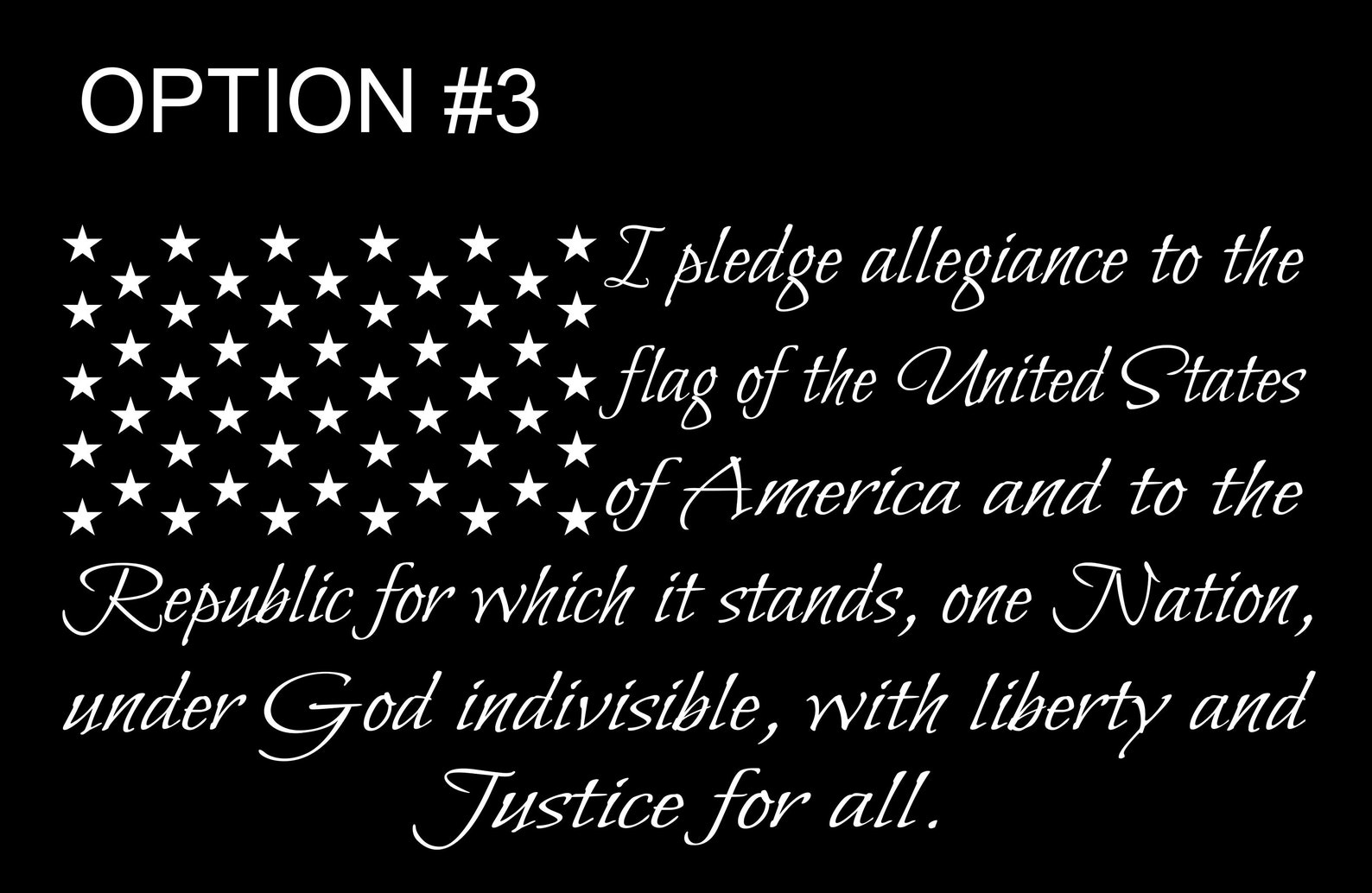 Pledge of Allegiance American Flag Vinyl Decal Sticker Window - Etsy