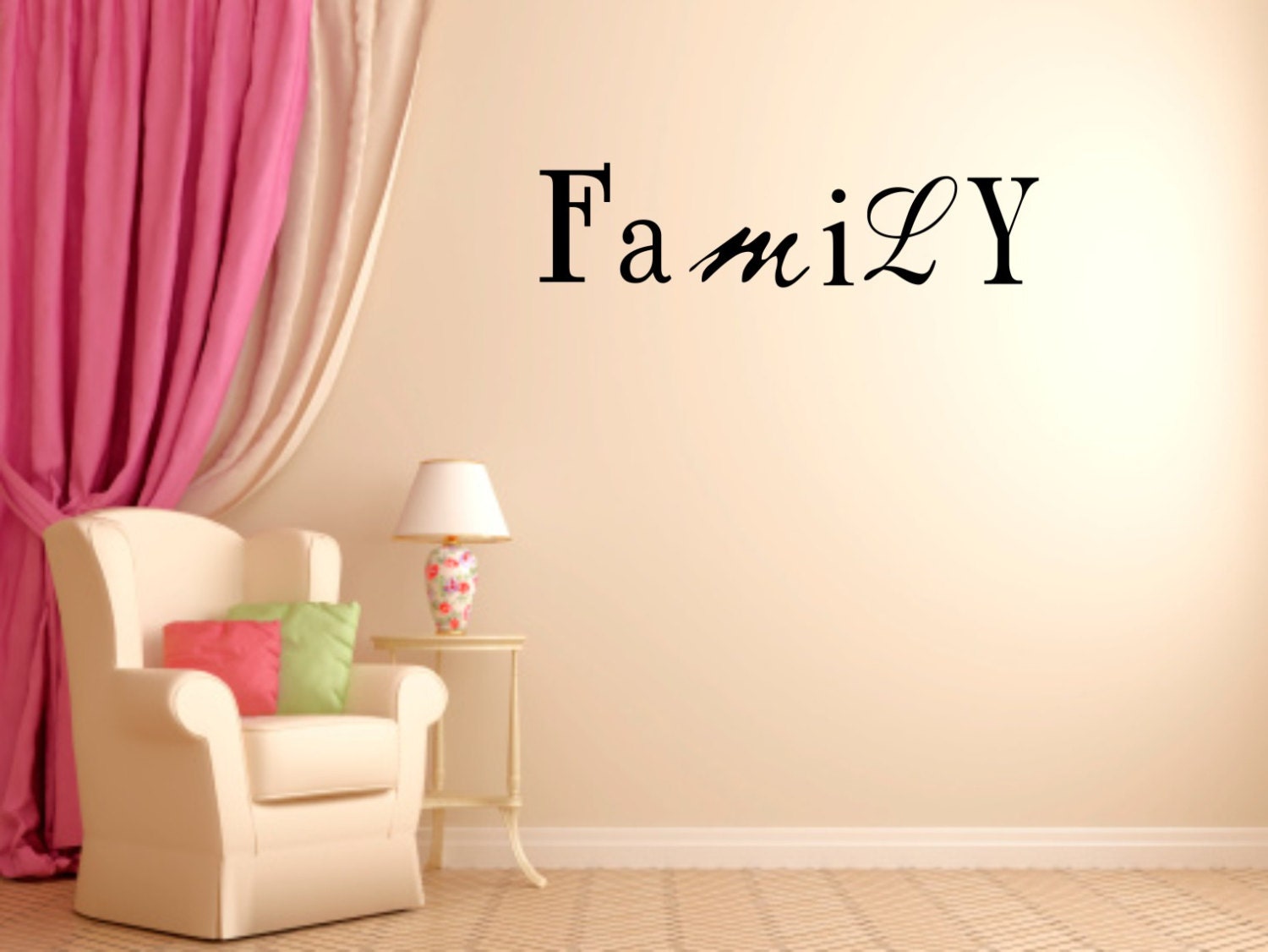 Family Wall Decal Family Wall Decal Wall Vinyl Decal Custom - Etsy