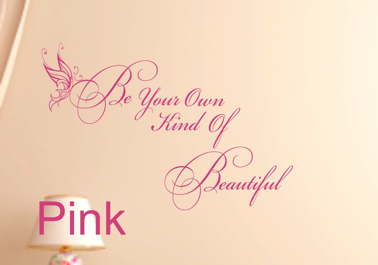 Be Your Own Kind of Beautiful 4 Vinyl Wall - Etsy