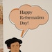 PRINTABLE Reformation Day Card 4x6 - Martin Luther Card, Church History ...