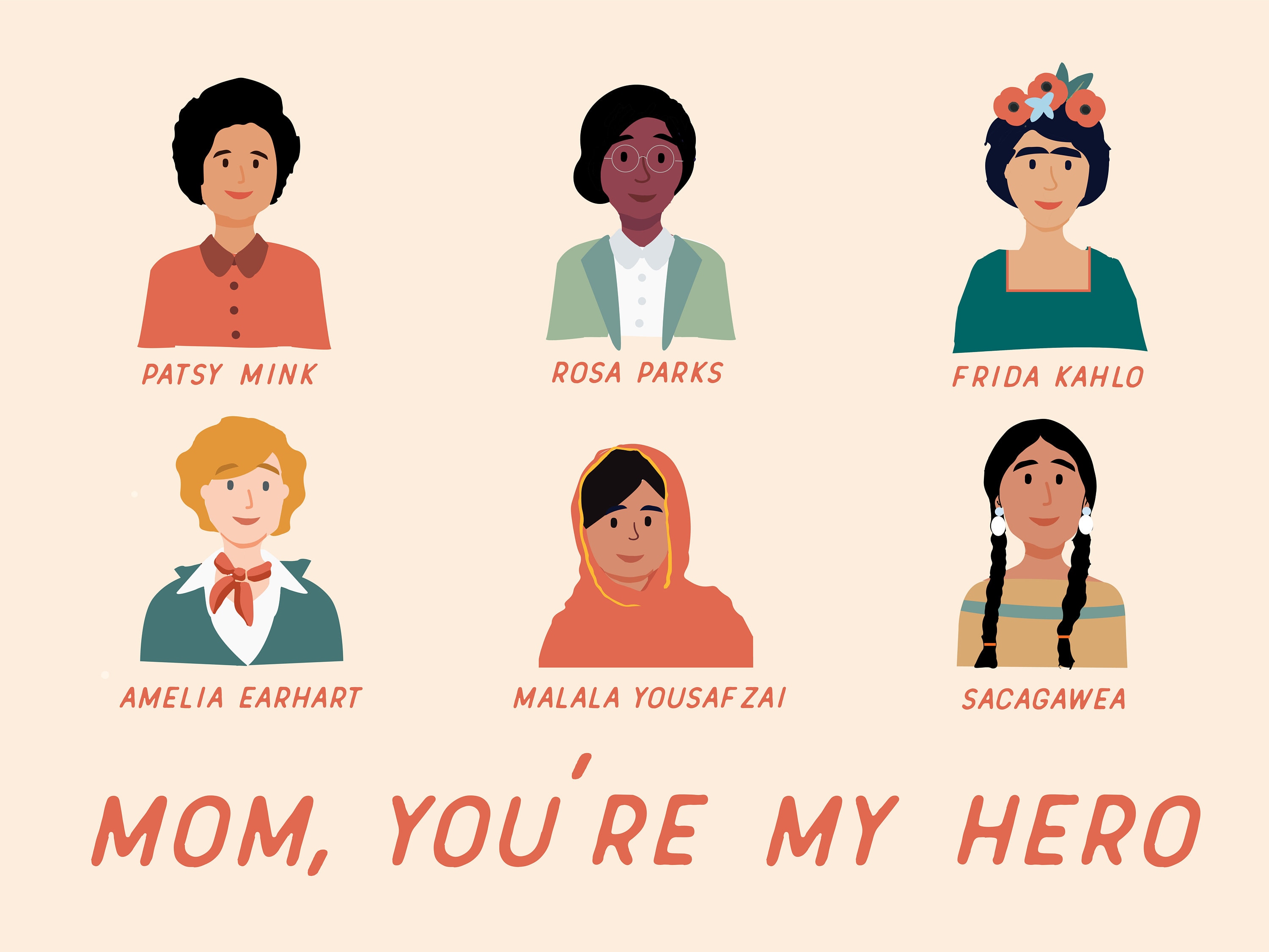 PRINTABLE Mother's Day Card "you're My Hero" - Direct Download ...
