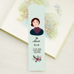 PRINTABLE Little Women Bookmark Set of 4 - Stocking Stuffers, Party ...