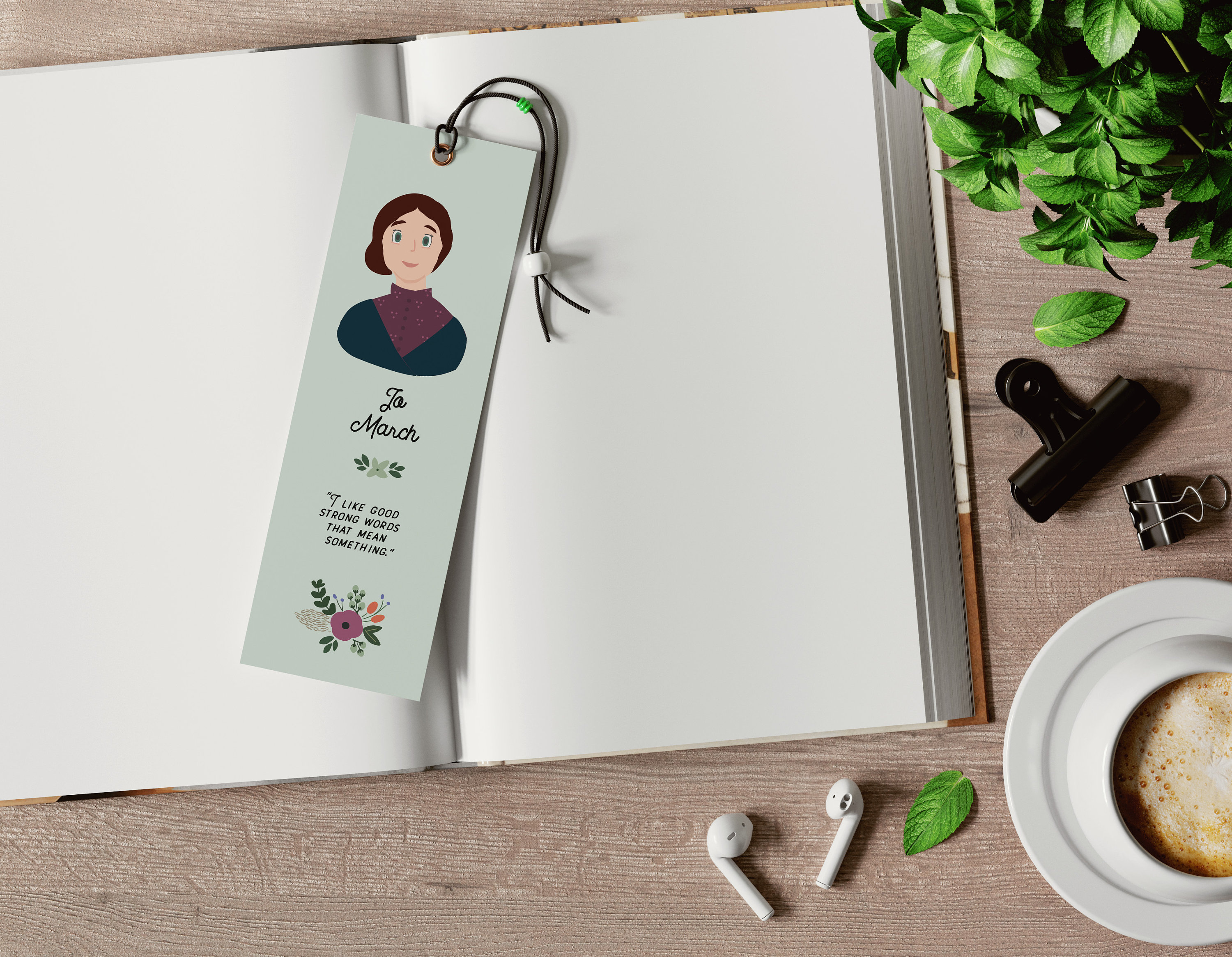 PRINTABLE Little Women Bookmark Set of 4 - Stocking Stuffers, Party ...