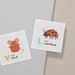 PRINTABLE Woodland/animal Alphabet Flash Cards, Nursery Art, Playroom ...