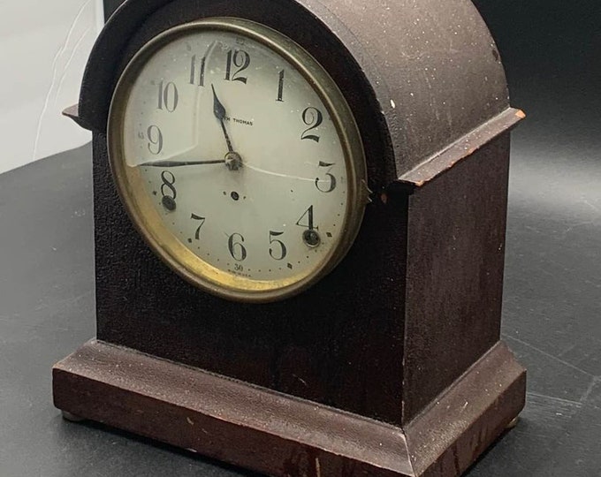 Antique Mantle Clock (1920s) Seth Thomas Round Top Antique Clock ...