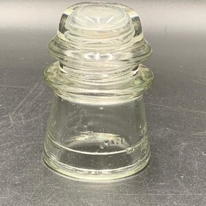 Clear Glass Insulator Hemingray 16, Electrical Telephone Insulator to ...