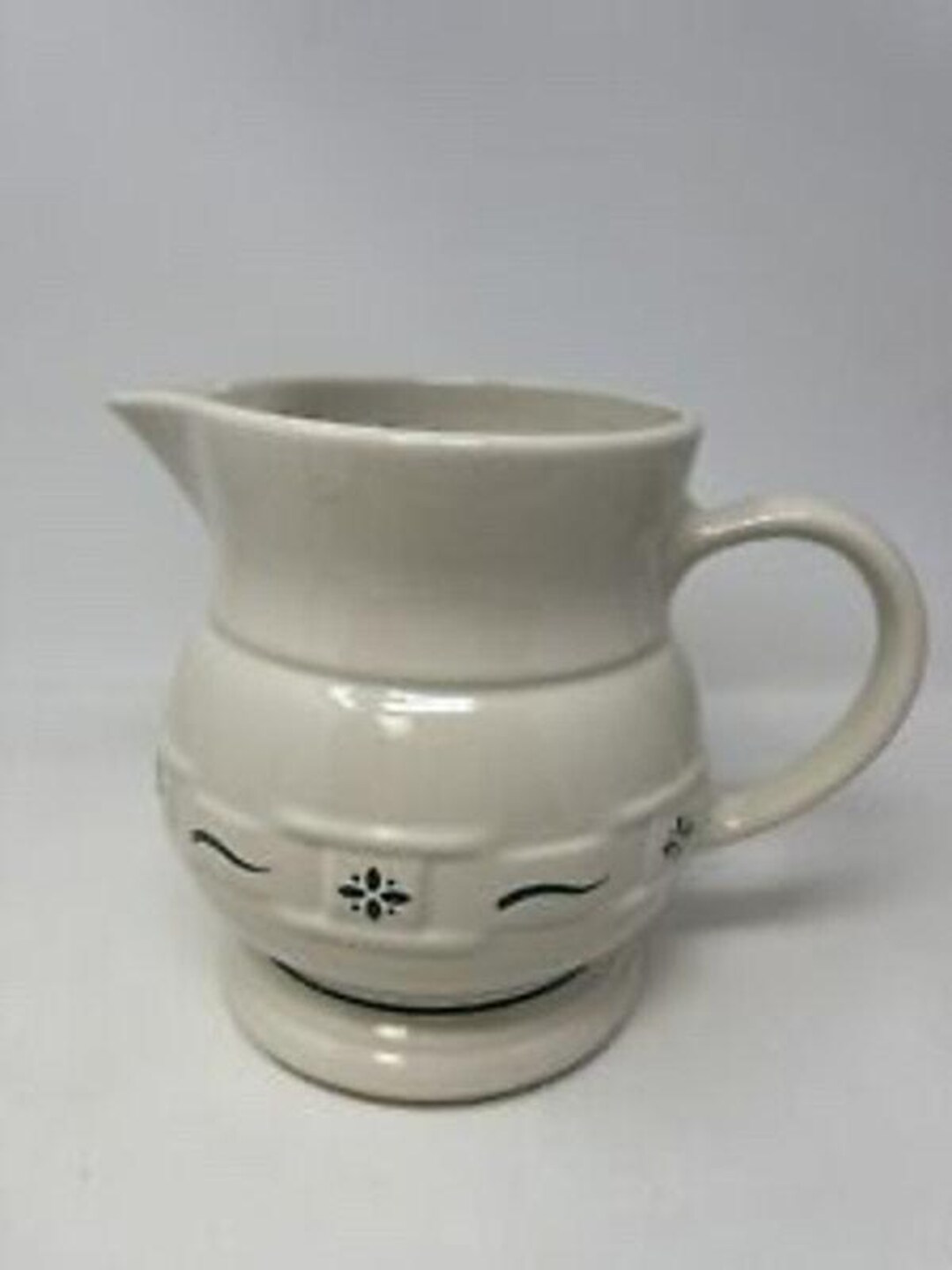 Vintage Longaberger Pitcher Pottery Woven Traditions Heritage Green. - Etsy
