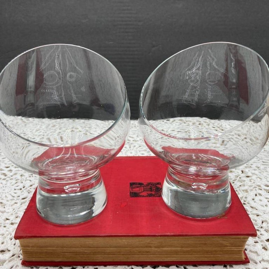 Kosta Boda Pippa Tilted Whiskey Glasses Set of Two Designed in Sweden ...