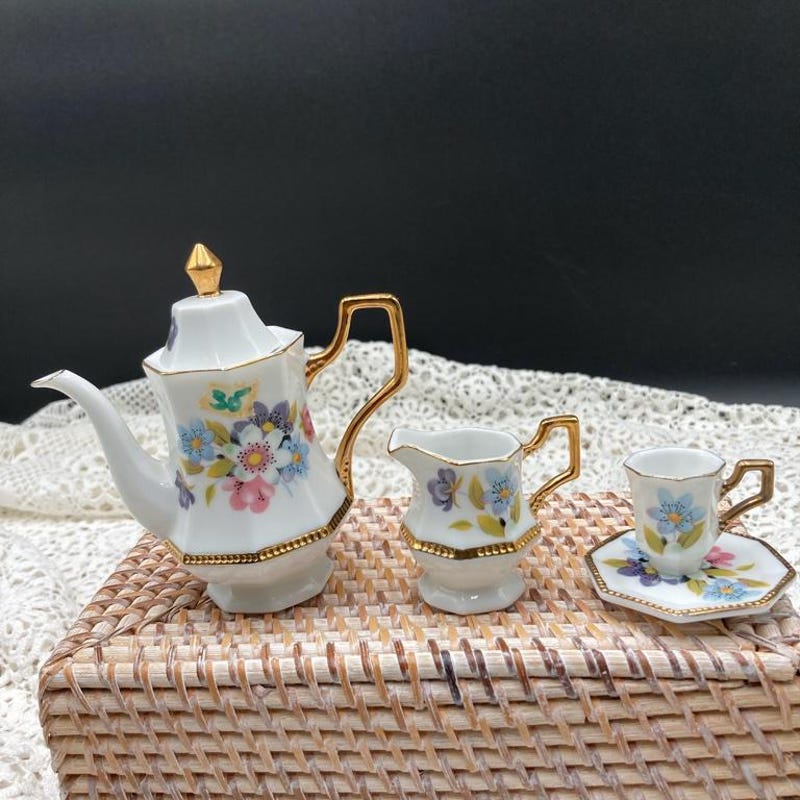 Miniature Tea Pot - Etsy