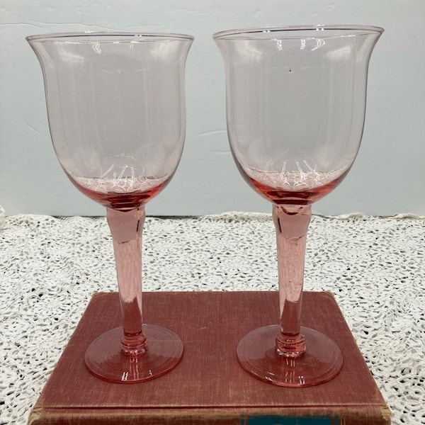 Pink Goblets - Etsy