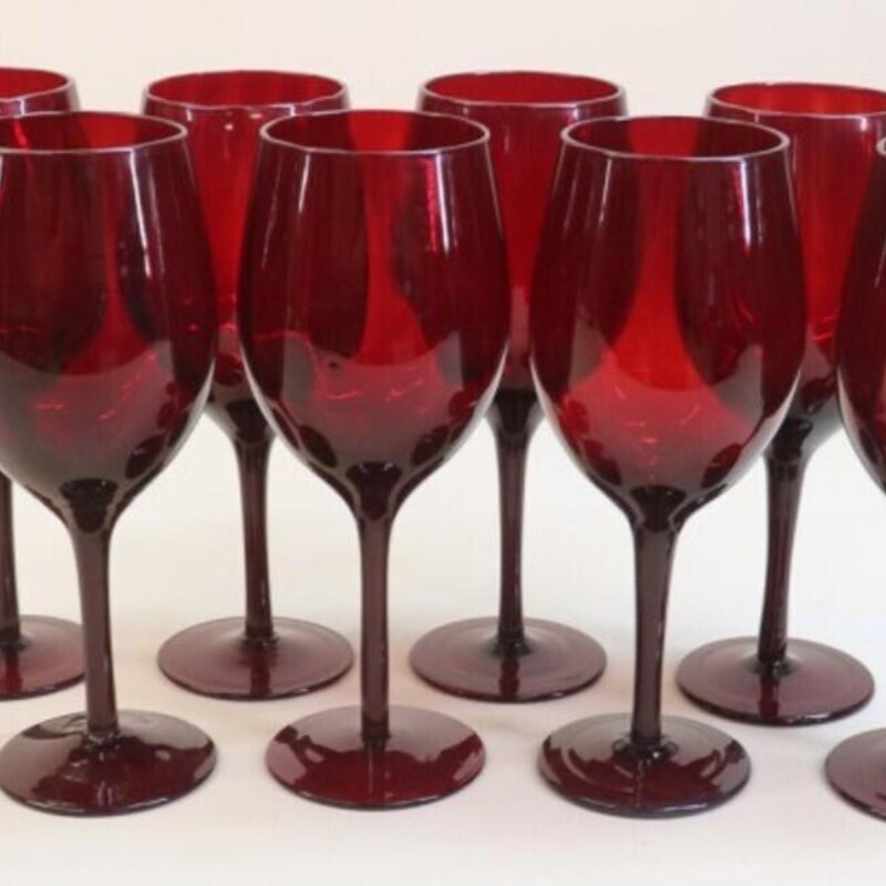 Colored Glass Stemware - Etsy