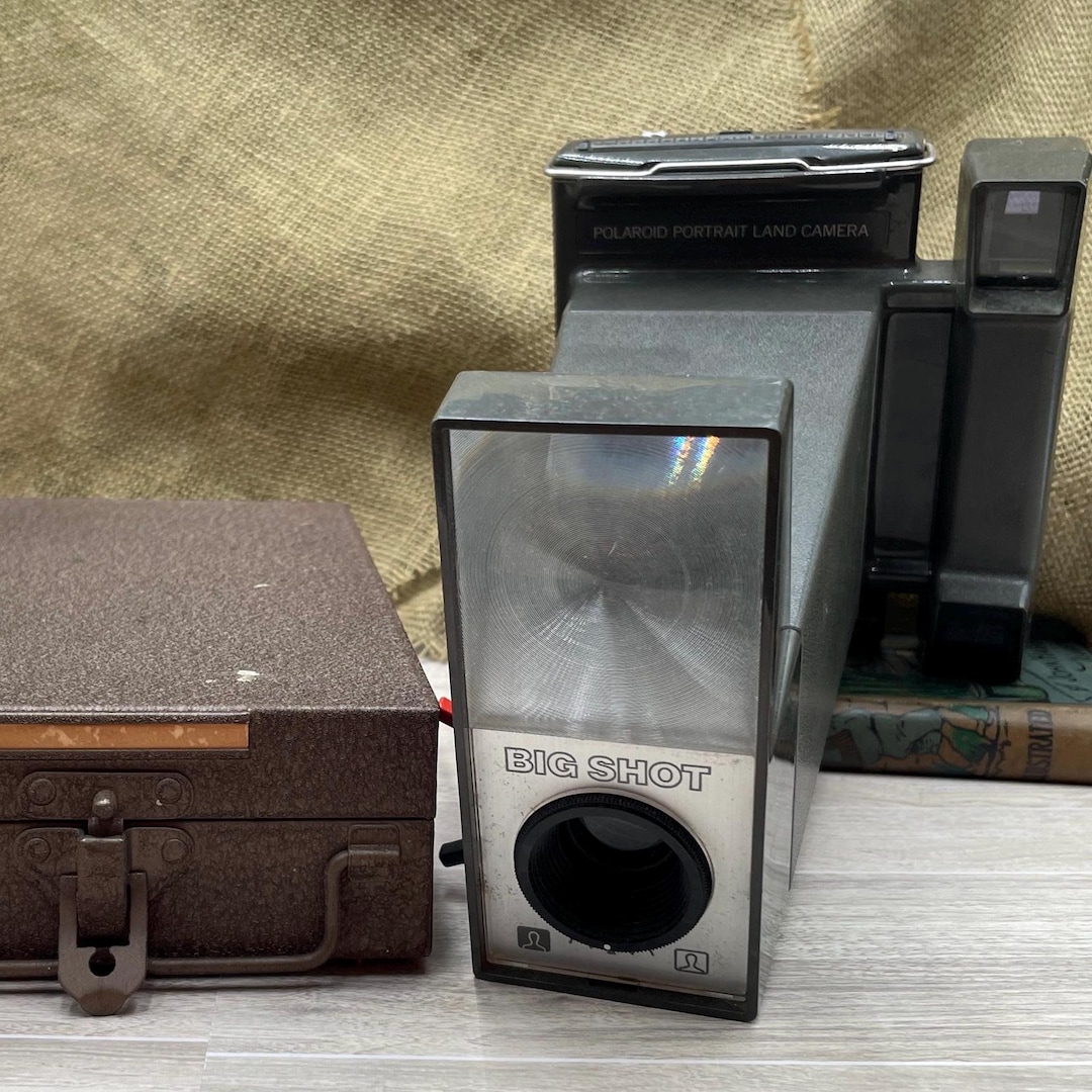 Vintage Camera Polaroid Big Shot Instant Film Portrait Camera Gift for ...