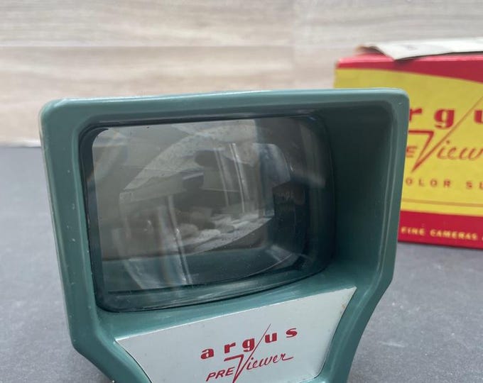Vintage Argus Slides Previewer With Box Manual Included Gift for ...