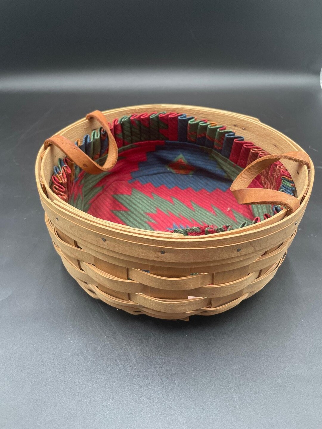 1994 Longaberger Unstained Darning Basket 15521 - Etsy