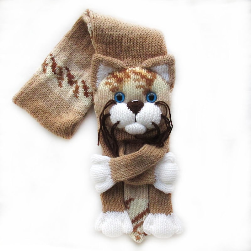 Animal Scarf - Etsy